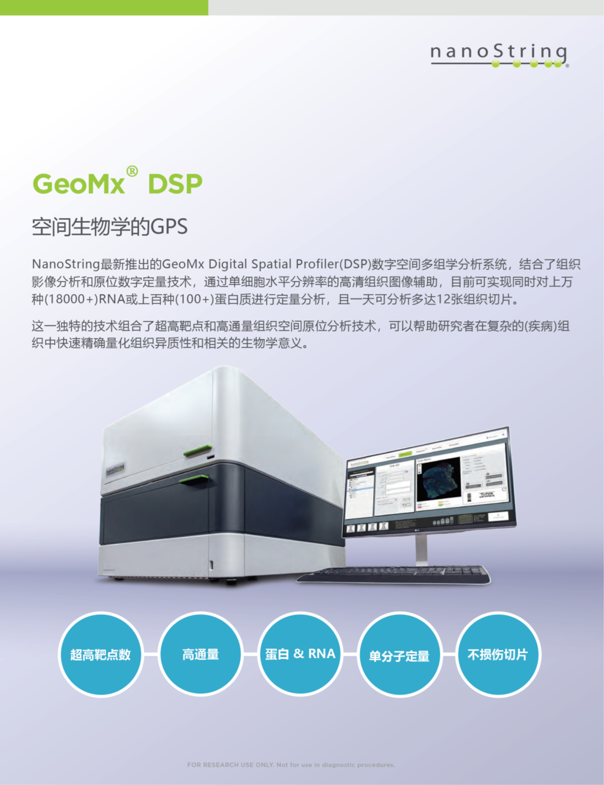 NanoString _GeoMx DSPtxi xyc (NGS 定量）数字空间多组学分析系统 - 广州晶科生物科技有限公司